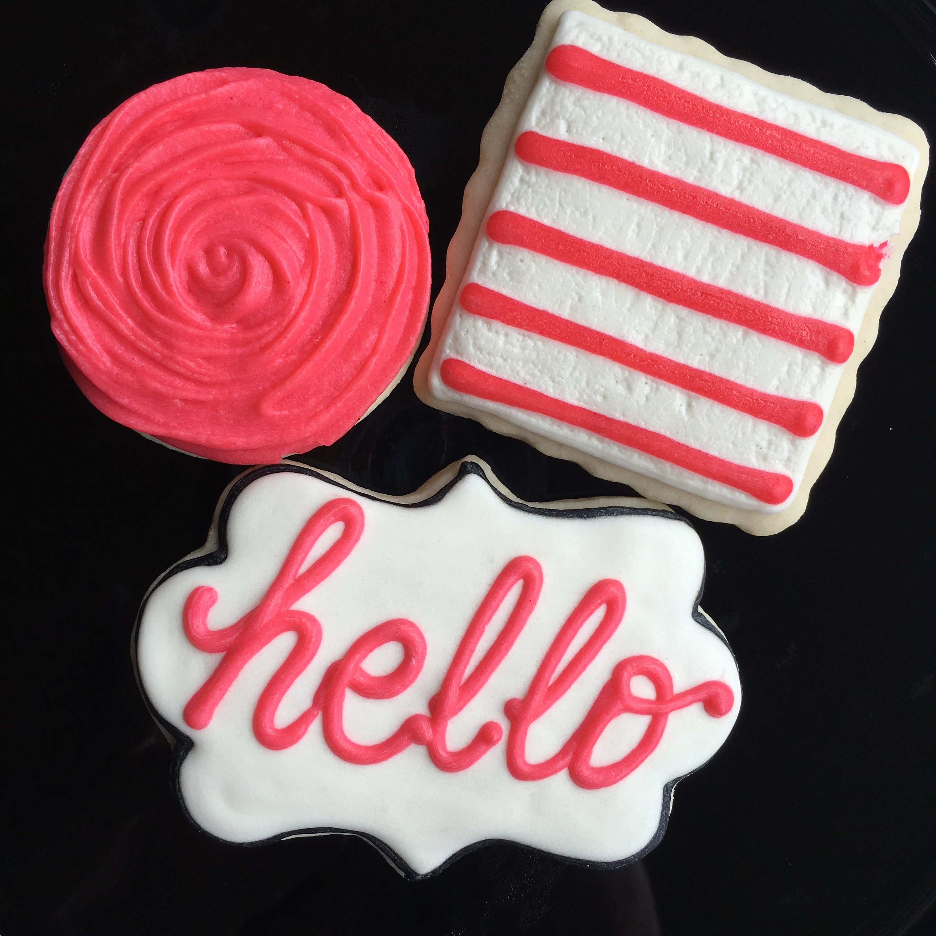 Kate Spade Inspired Cookies - JOHNSTON STYLE