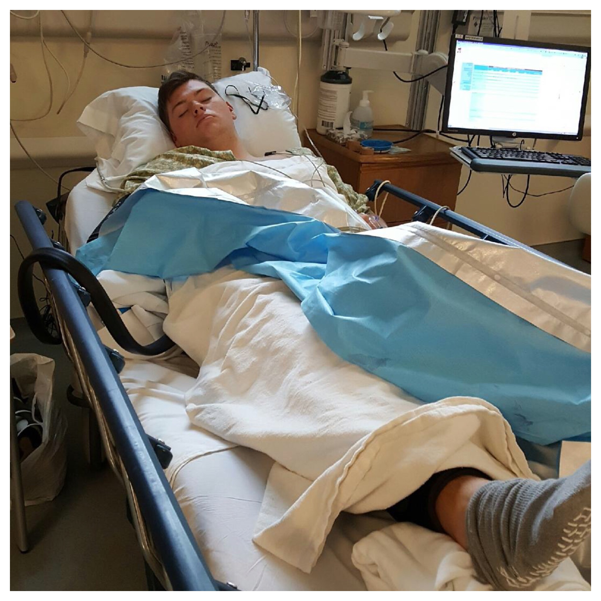 Evan's Knee Surgery - JOHNSTON STYLE